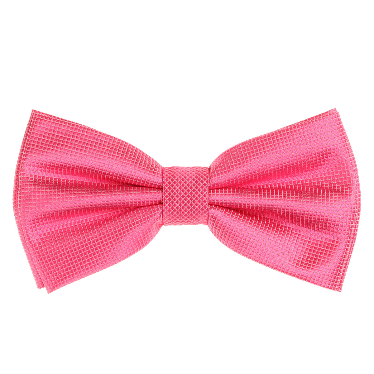 Hot Pink Pin Dot Pre-Tied Bow Tie Set with Matching Pocket Square – Tie ...
