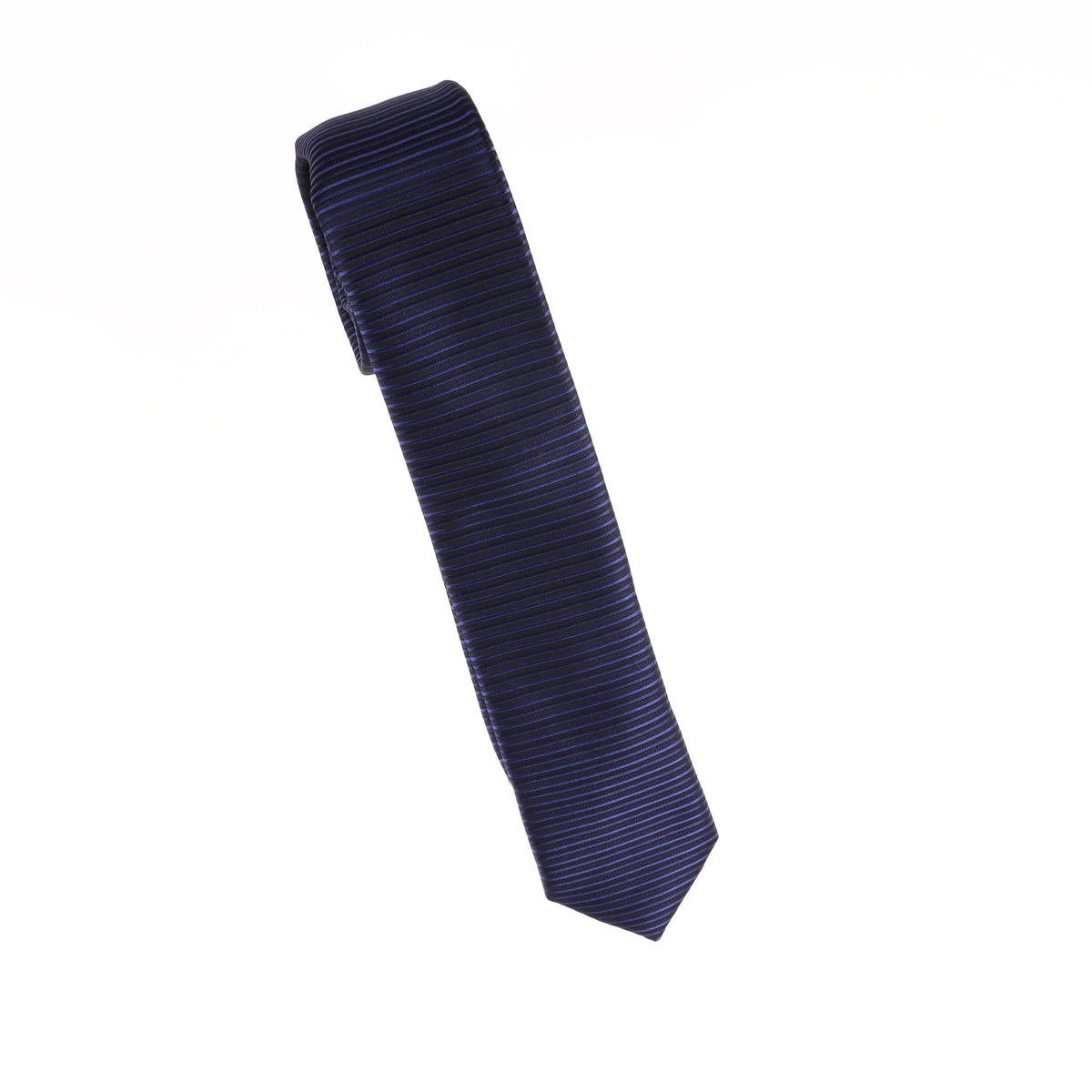 Berry Horizontal Striped Skinny Silk Tie (Tie Only) SSKHT-74 – Tie Factory